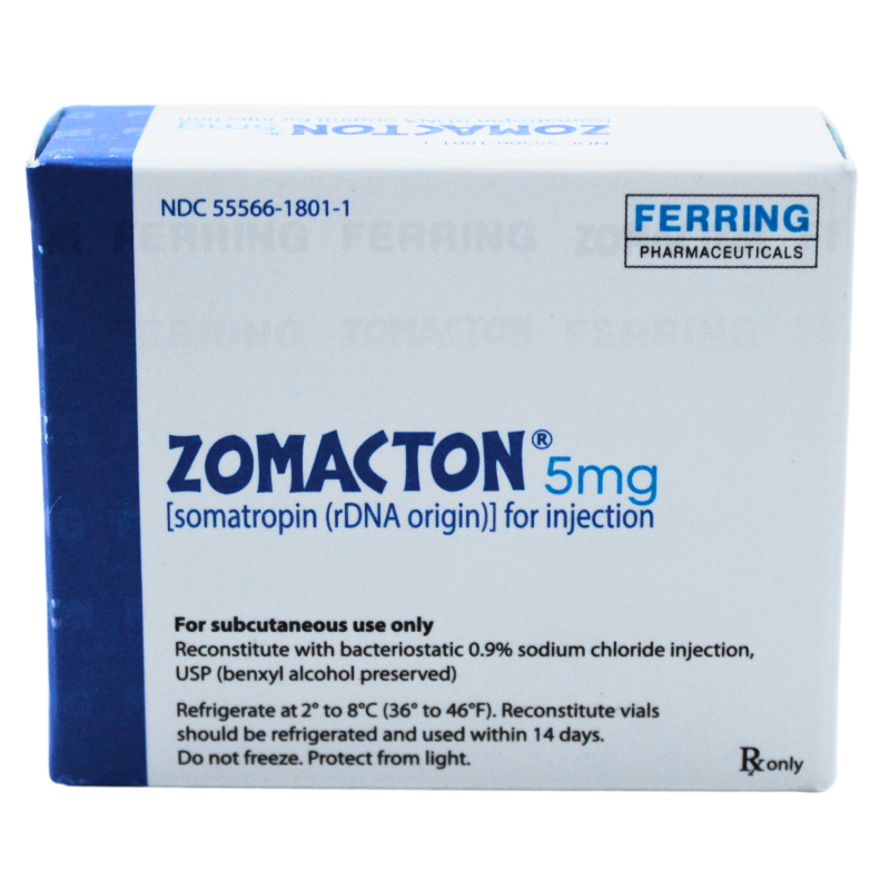 Zomacton 5mg - Kit de Inyección de Hormona | Suplementos Gym México