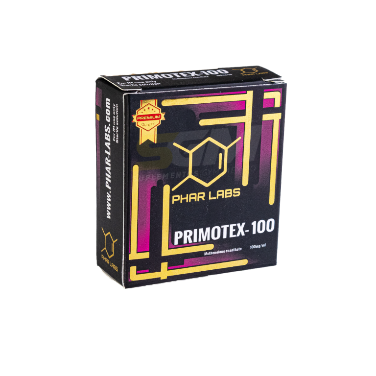 Primotex 100 mg Ampolletas Pharlabs Premium | Suplementos Gym México