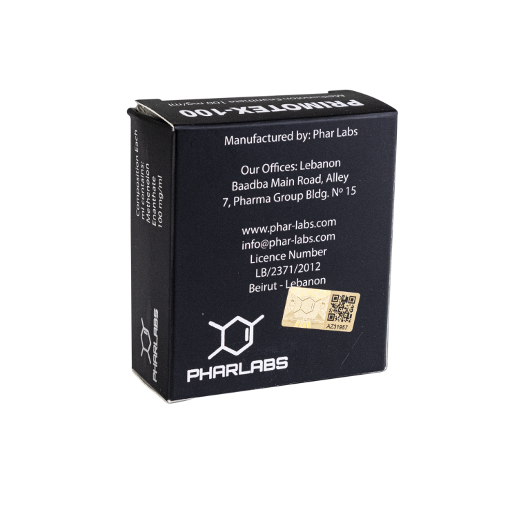 Primotex 100 Pharlabs Silver | Suplementos Gym México